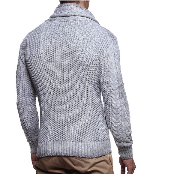 Sweaters | Mens Toggle Button Turtleneck Cardigan Sweater Sm | Poshmark